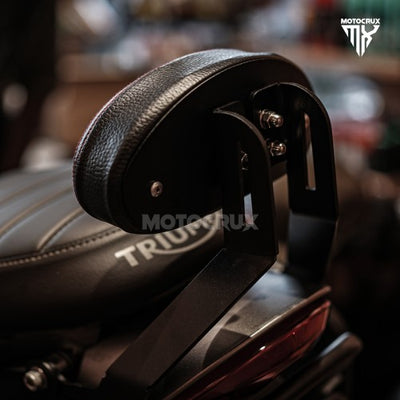 Triumph speed 400 Back Bliss Back Rest | MOTO CRUX
