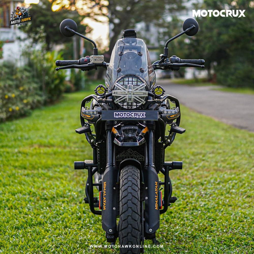 RE Himalayan 450 G.O.A.T Crash Guard with Slider | MOTOCRUX